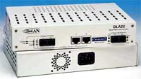 DLA22 10/100 Fiber Ethernet Media Converter by Fibrolan